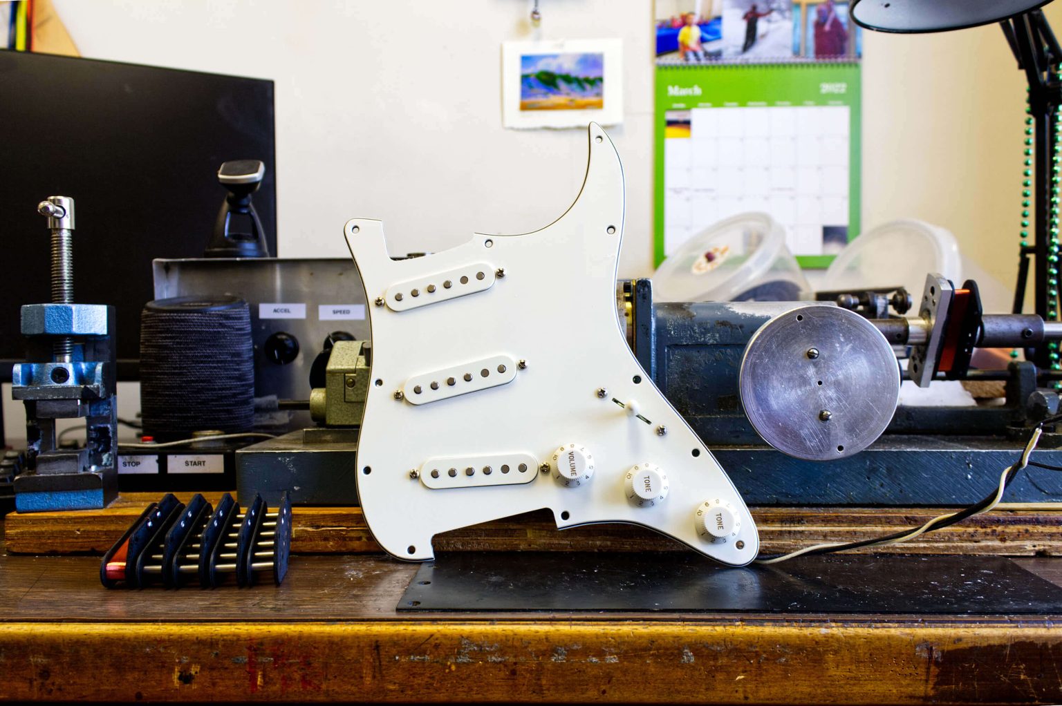 Lindy Fralin Customizable Prewired Pickguard for Stratocaster®