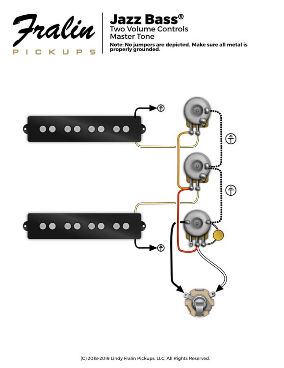 Fralin Pickups Wiring Diagrams Jazz Bass Wiring Diagram