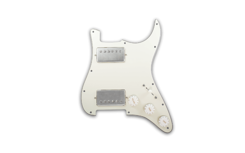 Fralin Prewired Customizable HH Strat Pickguard
