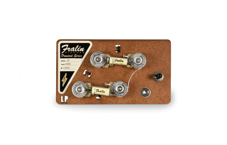 Prewired Les Paul Harness - Fralin Pickups - Customizable & Fast